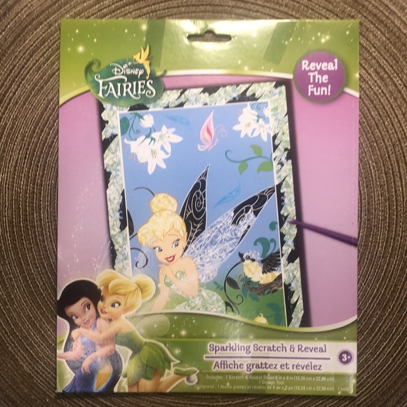 Disney | Toys | Disney Fairies Tinkerbell Sparkling Scratch Reveal ...